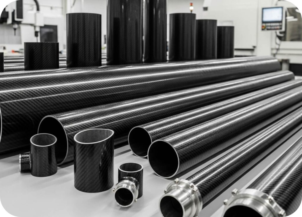 Custom Carbon Fiber Large Tubes - Element 6 Composites